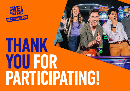 Dave & Buster's Find the Flag - Bloomington, IN